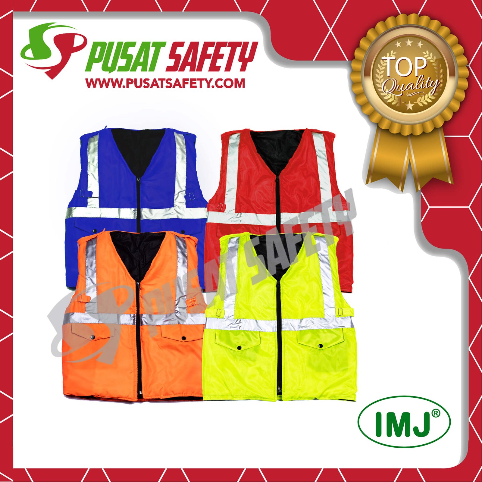 Rompi Proyek Safety | Pusat Safety – Wearpack – Pusat Safety